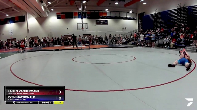 157 lbs Cons. Round 3 - Kaden Vandermark, Twisted Joker Wrestling vs ...