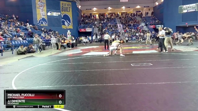 175 lbs Champ. Round 3 - JJ Dimonte, McDonogh vs Michael Fuccilli, Don ...