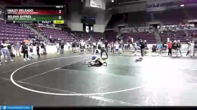 79 lbs Round 3 - Hailey Delgado, NXT Level Wrestling Academy vs Selena ...