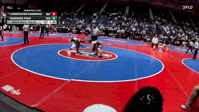 106-5A Champ. Round 1 - Christopher Hardeman, South Effingham vs ...