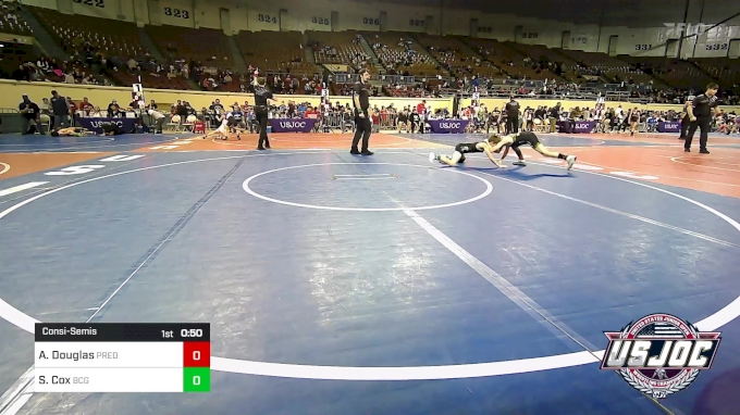 73 lbs Consolation - Alexander Douglas, Predator Wrestling vs Sammy Cox ...