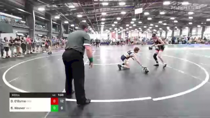 105 lbs Round Of 16 - Declan O'Byrne, Revival X vs Braiden Weaver, 4M Power