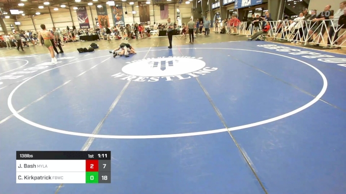 138 lbs Rr Rnd 2 - Jordan Bash, Myland Wrestling Academy vs Caleb ...