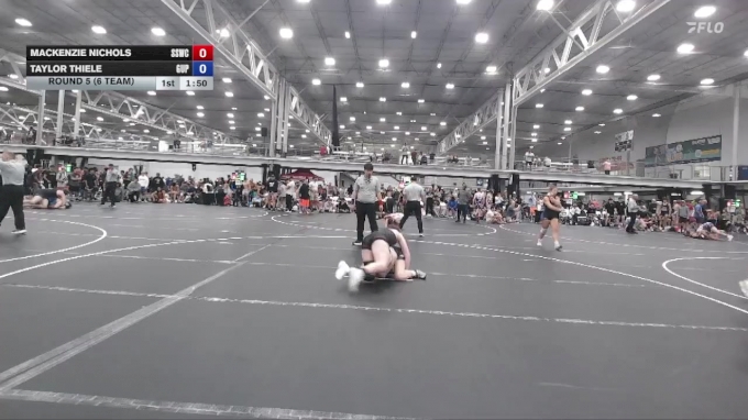 145 lbs Round 5 (6 Team) - Mackenzie Nichols, South Side WC vs Taylor ...