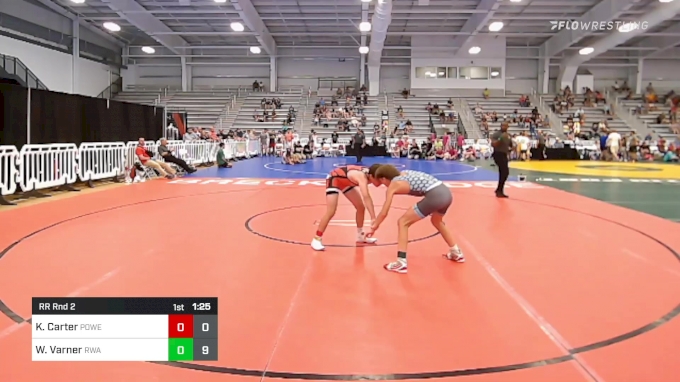 120 lbs Rr Rnd 2 - Kyle Carter, Powerbomb vs Will Varner, Roundtree ...