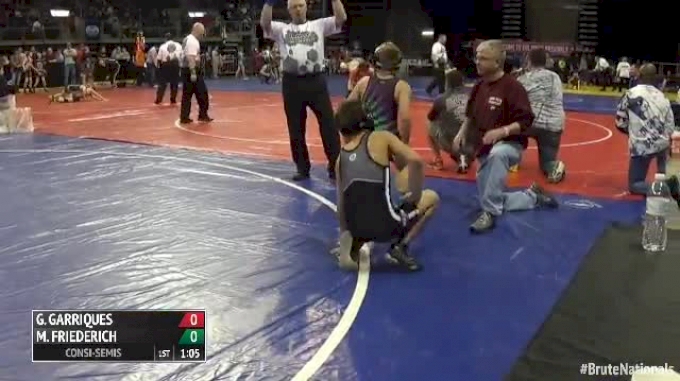 100 Consi-Semis - Gunnar Garriques, Il vs Michael Friederich, Mo