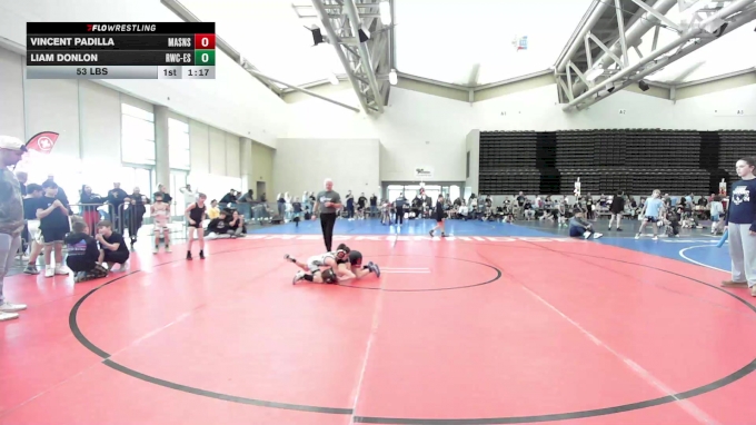 53 lbs Rr Rnd 7 - Vincent Padilla, Mat Assassins Gray vs Liam Donlon ...
