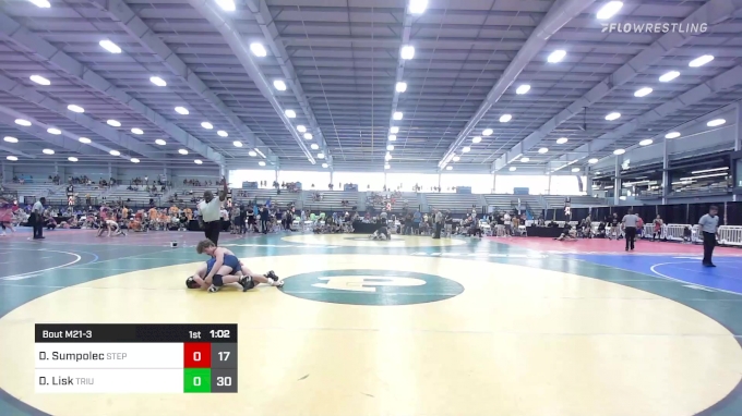 160 lbs Rr Rnd 3 - Dominic Sumpolec, Step Brothers vs David Lisk ...