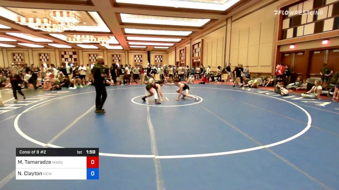 120 lbs Consi Of 8 #2 - Musa Tamaradze, Massachusetts vs Nickolas ...