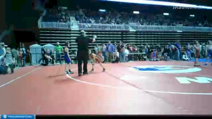 53 lbs Quarterfinal - Aksel Polson, Thermopolis Wrestling Club vs ...