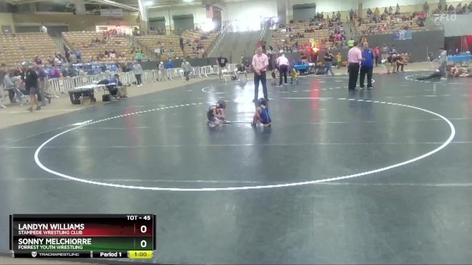 45 lbs Cons. Round 2 - Landyn Williams, Stampede Wrestling Club vs ...