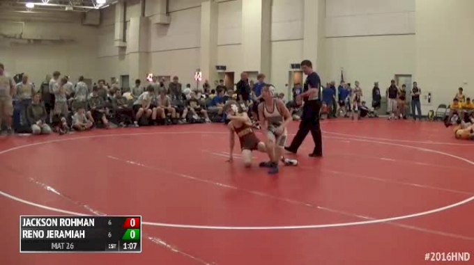 M 102 Semi-Finals - Jackson Rohman, Minnesota Storm (M) vs Reno ...