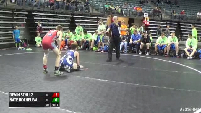 M 117 Semi-Finals - Devin Schulz, North Dakota Lightning (M) vs Nate Rocheleau, Nebraska Blue (M)