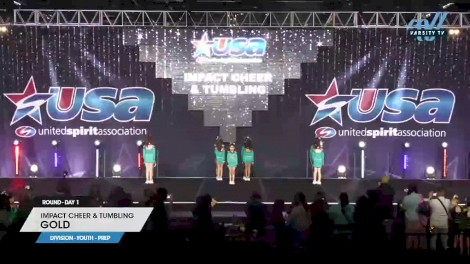 Impact Cheer & Tumbling - Gold [2023 L1.1 Youth - PREP Day 1] 2023 USA ...