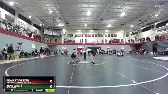 184 lbs Cons. Round 4 - Adam Sylvester, Southwest Minnesota State vs ...