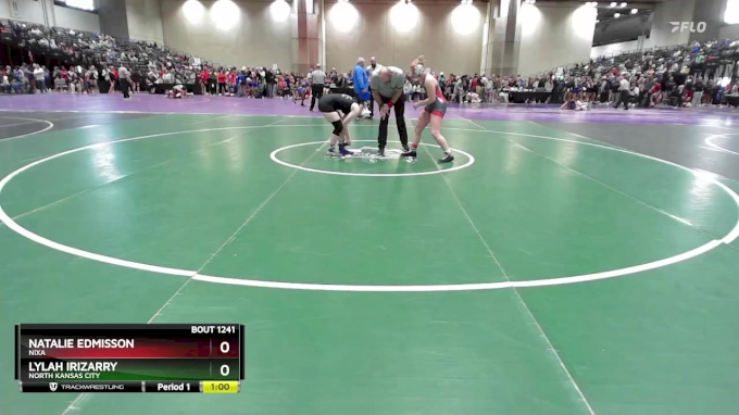 155 lbs Cons. Round 4 - Natalie Edmisson, Nixa vs Lylah Irizarry, North ...
