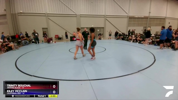 164 lbs Round 3 (8 Team) - Trinity Bouchal, Arizona Black vs Kiley ...