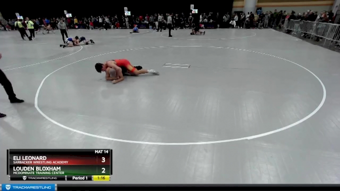 165 lbs Quarterfinal - Eli Leonard, Sarbacker Wrestling Academy vs ...