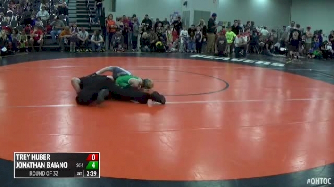 M-52 Mat 4 8:00 am Round of 32 - Jonathan Baiano, Gladiators vs Trey ...