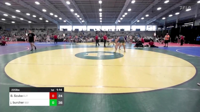 220 lbs Rr Rnd 2 - Benjamin Szuba, Elite NJ HSB Black vs Jaxon Burcher ...