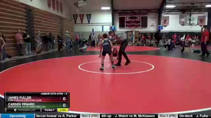 3 lbs Semifinal - James Fuller, Fort Madison Wrestling Club vs Carsen ...