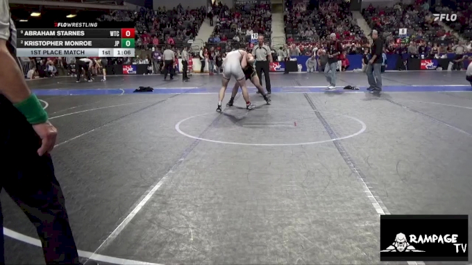 165 lbs 1st Place Match - Abraham Starnes, WTC vs Kristopher Monroe, Jr ...