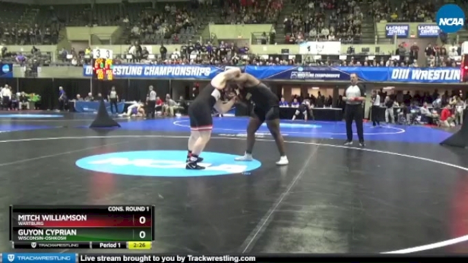 285 lbs Cons. Round 1 - Guyon Cyprian, Wisconsin-Oshkosh vs Mitch ...