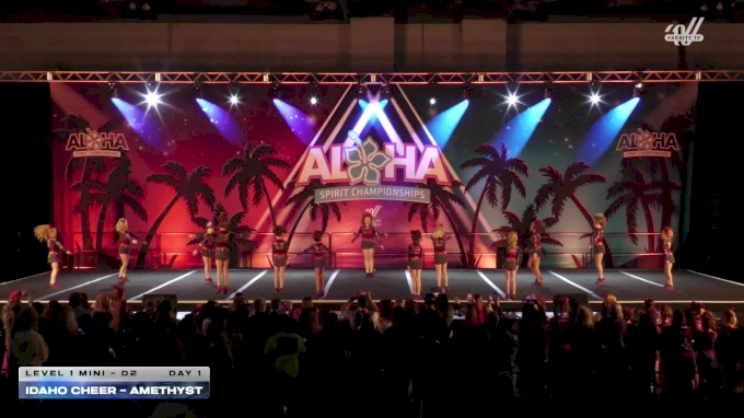 Idaho Cheer - Amethyst [2026 L1 Mini - D2 Day 1] 2026 Aloha Portland ...