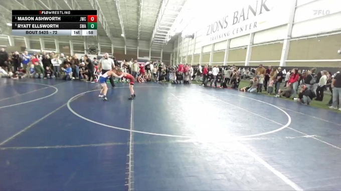 72 lbs Semifinal - Mason Ashworth, JWC vs Ryatt Ellsworth, Sublime ...