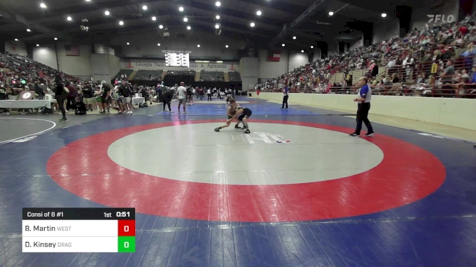 80 lbs Consi Of 8 #1 - Brian Martin, West Forsyth Wrestling Club vs ...