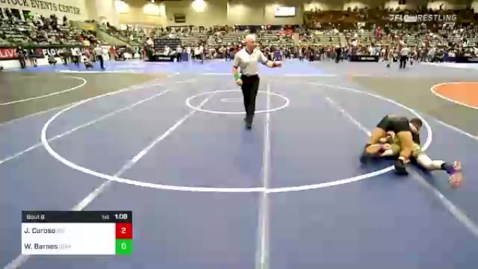 120 lbs Round Of 32 - James Curoso, RedWave Wrestling vs Wyatt Barnes ...