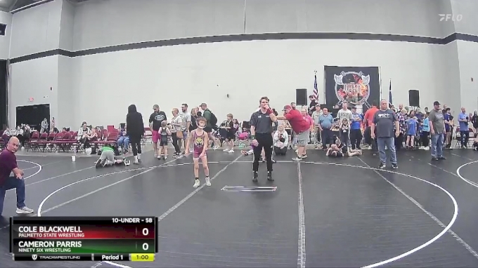58 lbs Round 5 - Cole Blackwell, Palmetto State Wrestling vs Cameron ...