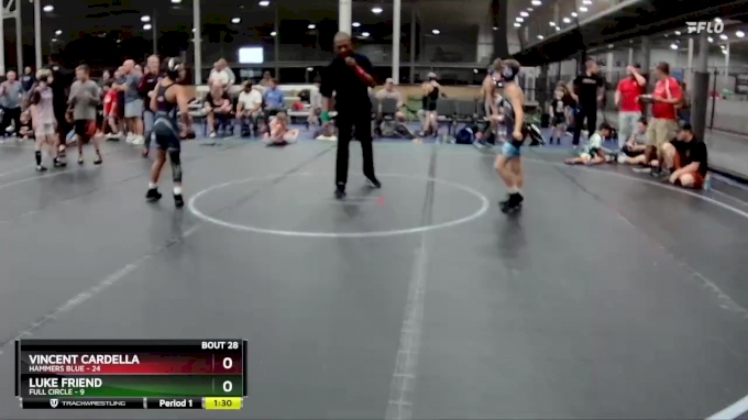 76 lbs Round 7 (8 Team) - Vincent Cardella, Hammers Blue vs Luke Friend ...