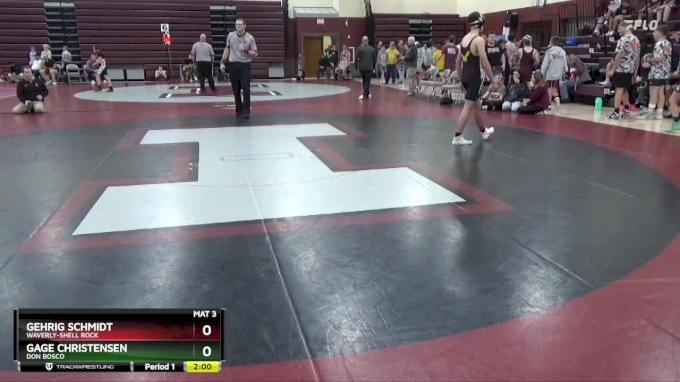 136-138 lbs 1st Place Match - Gage Christensen, Don Bosco vs Gehrig ...