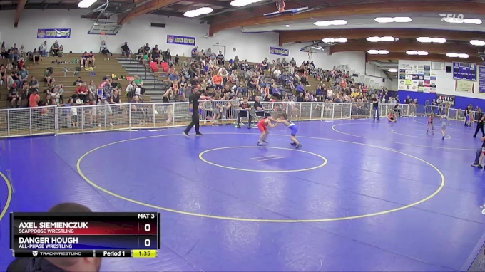 62 lbs Semifinal - Axel Siemienczuk, Scappoose Wrestling vs Danger ...