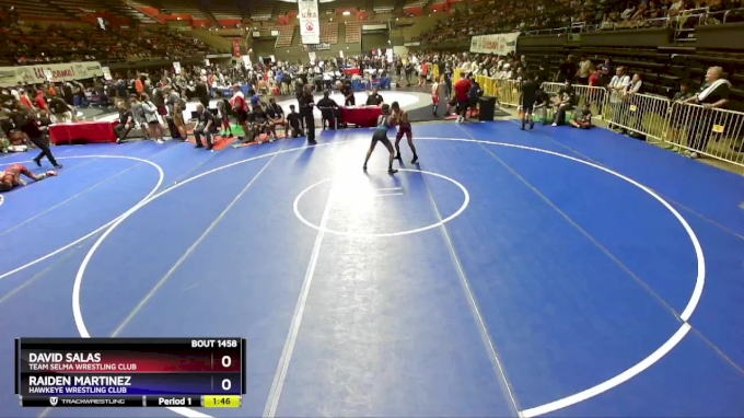 110 lbs Semifinal - David Salas, Team Selma Wrestling Club vs Raiden ...