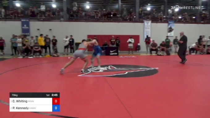 79 kg Semifinal - Clayton Whiting, Minnesota Storm vs Patrick Kennedy, Hawkeye Wrestling Club