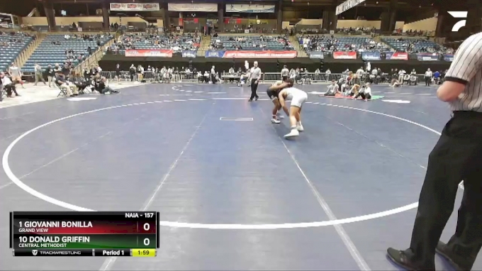 157 lbs 3rd Place Match - 10 Donald Griffin, Central Methodist vs 1 ...