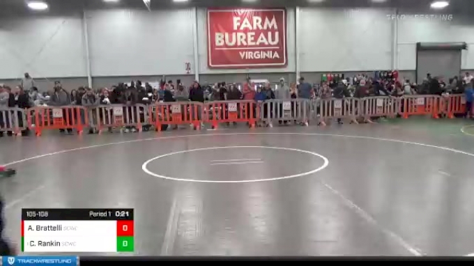 105-108 lbs Round 3 - Caitlin Rankin, Legacy Wrestling vs Ariana ...
