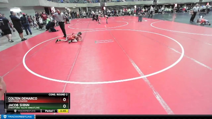 75 lbs Cons. Round 2 - Colten DeMarco, Wisconsin Rapids vs Jacob Shinn ...