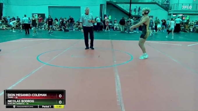 105 lbs Round 1 (6 Team) - Nicolas Bodrog, Dueling Bandits vs Dion ...