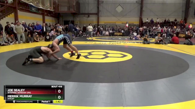 165 lbs Champ. Round 2 - Merrik Murray, Staley vs Joe Sealey, Wyoming ...