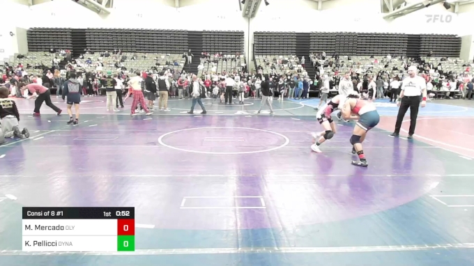 128-H lbs Consi Of 8 #1 - Matthew Mercado, Olympic vs Kendricks ...