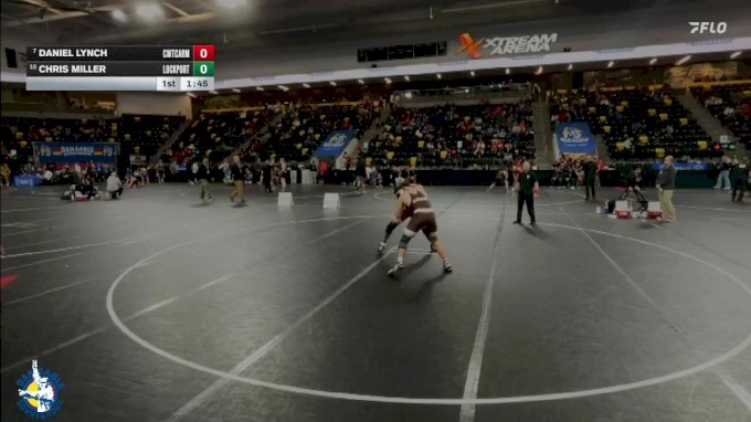 175 lbs Champ. Round 2 - Daniel Lynch, Chicago (Mt. Carmel) vs Chris ...