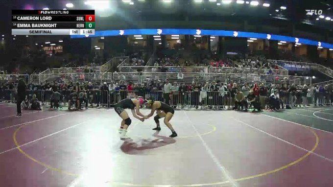 115 lbs Semifinal - Emma Bauknight, Hernando vs CAMERON LORD, Sunlake
