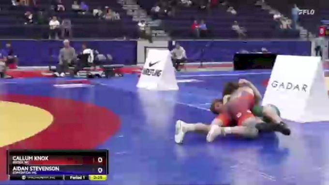 97 kg Round 3 - Callum Knox, Brock WC vs Aidan Stevenson, Edmonton WC
