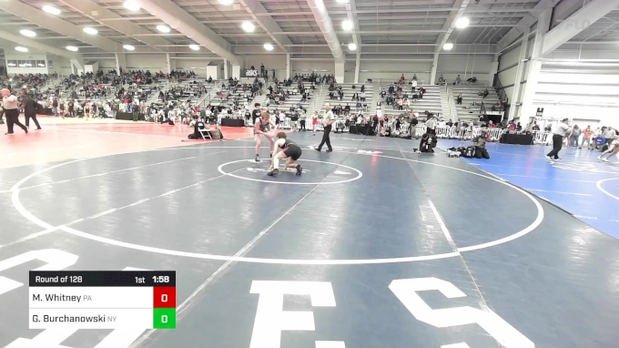 120 lbs Round Of 128 - Mason Whitney, PA vs Gavin Burchanowski, NY