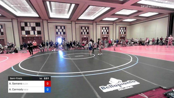 113 lbs Semifinal - Adrian Samano, Alchemy Wrestling vs Aidan Carmody ...