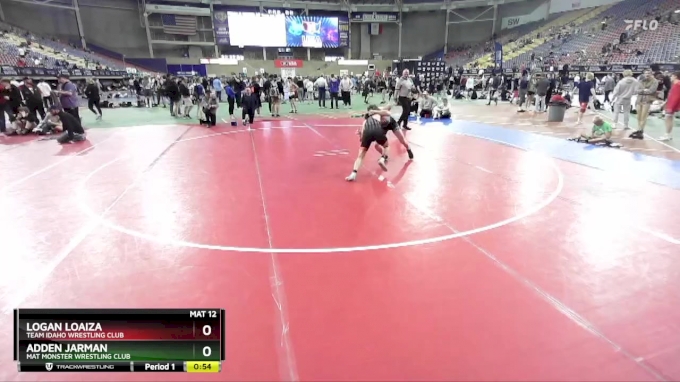 113 lbs Cons. Round 4 - Logan Loaiza, Team Idaho Wrestling Club vs ...