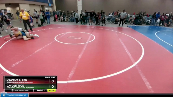 125 lbs Semifinal - Cayden Rios, NXT Level Wrestling Academy vs Vincent ...